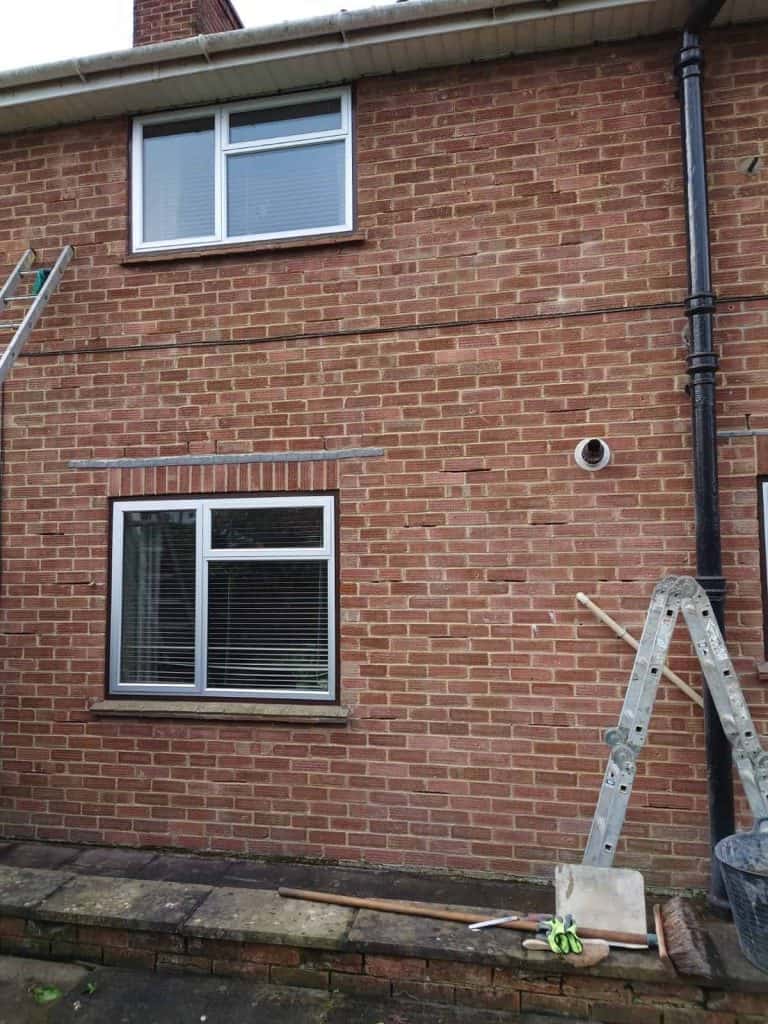 Cracking and Cavity Wall Tie Failure | ASRS