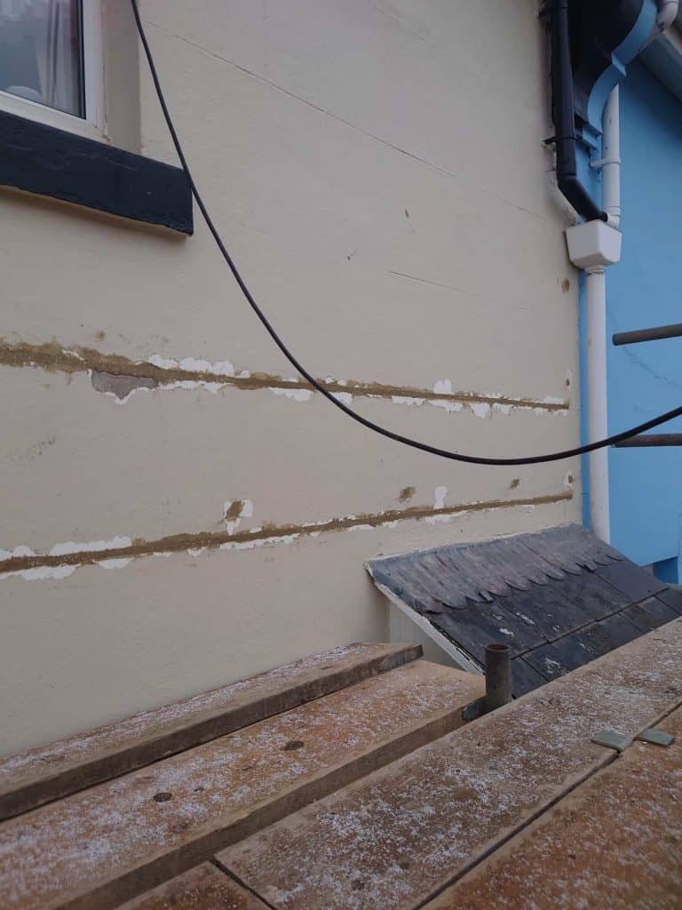 Helifix System Installed to a residential Property in Paignton | ASRS